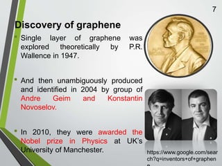 Graphene and water treatment | PPTX