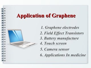 Graphene application (1) | PPT