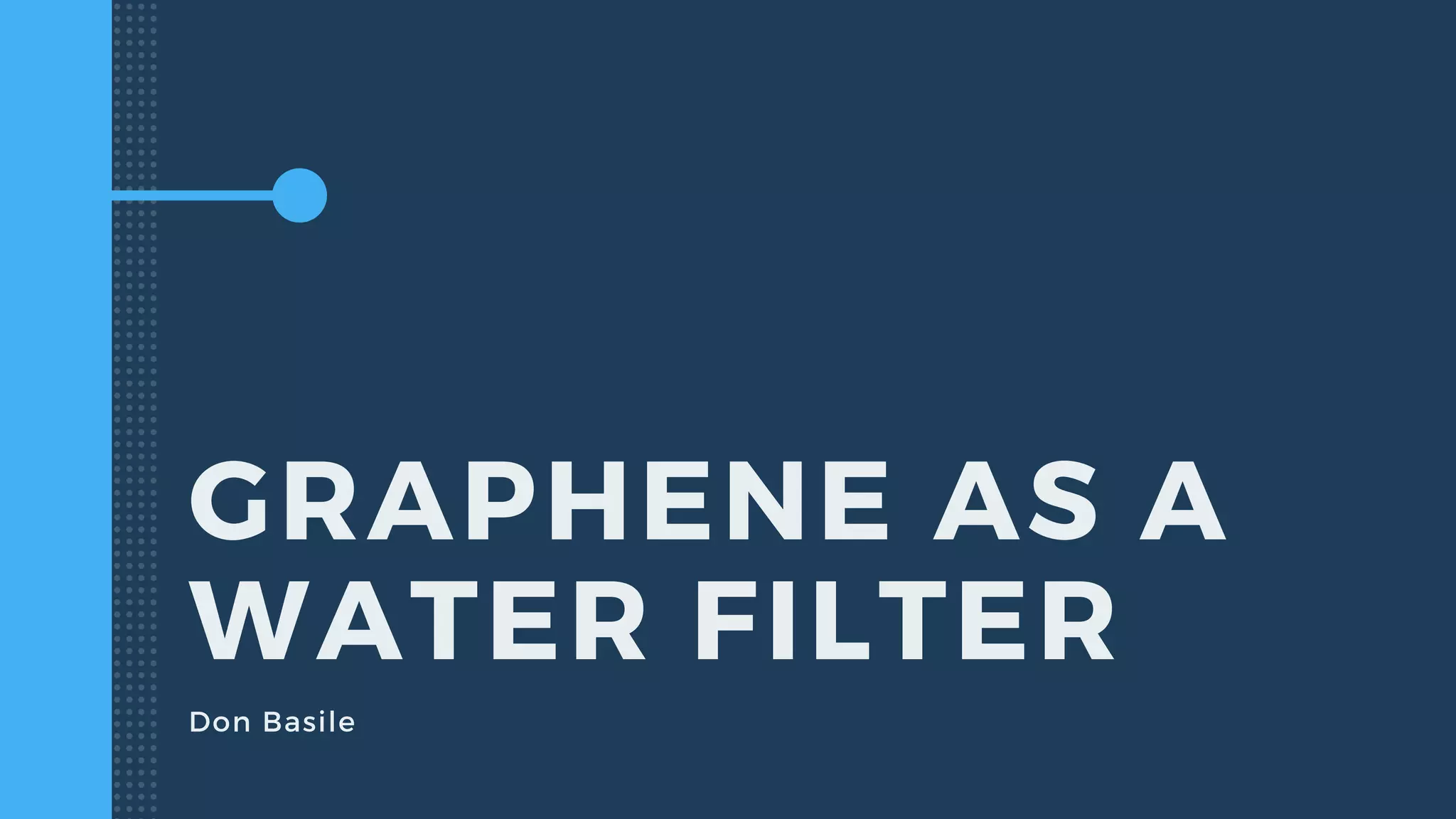 Graphene As A Water Filter | PDF