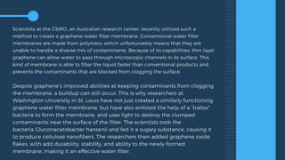 Graphene As A Water Filter | PDF