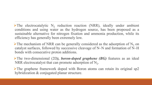 Graphene based catalyst | PPTX | Technology Industry | Industries
