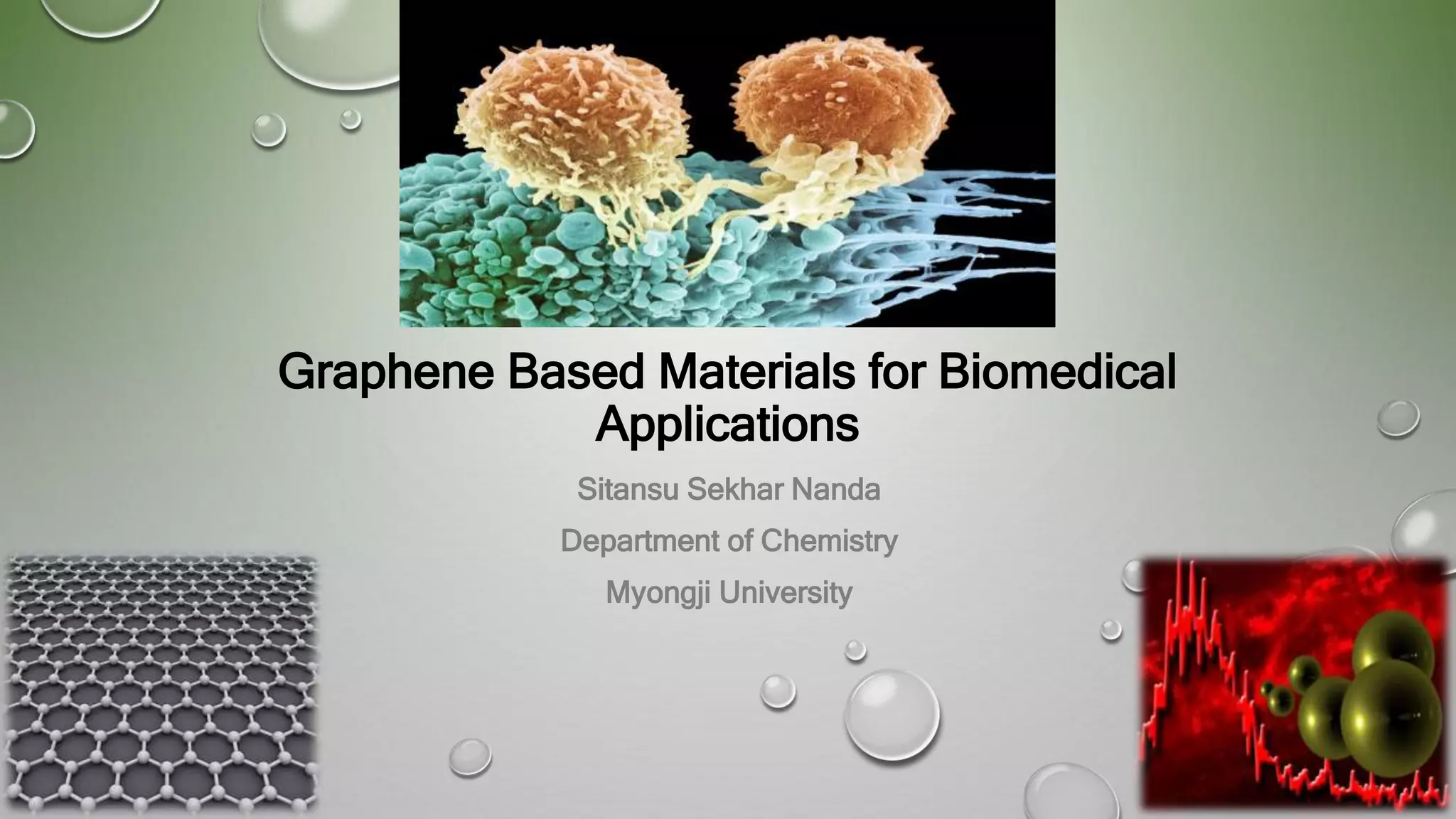 Graphene Based Material for Biomedical Applications | PPTX