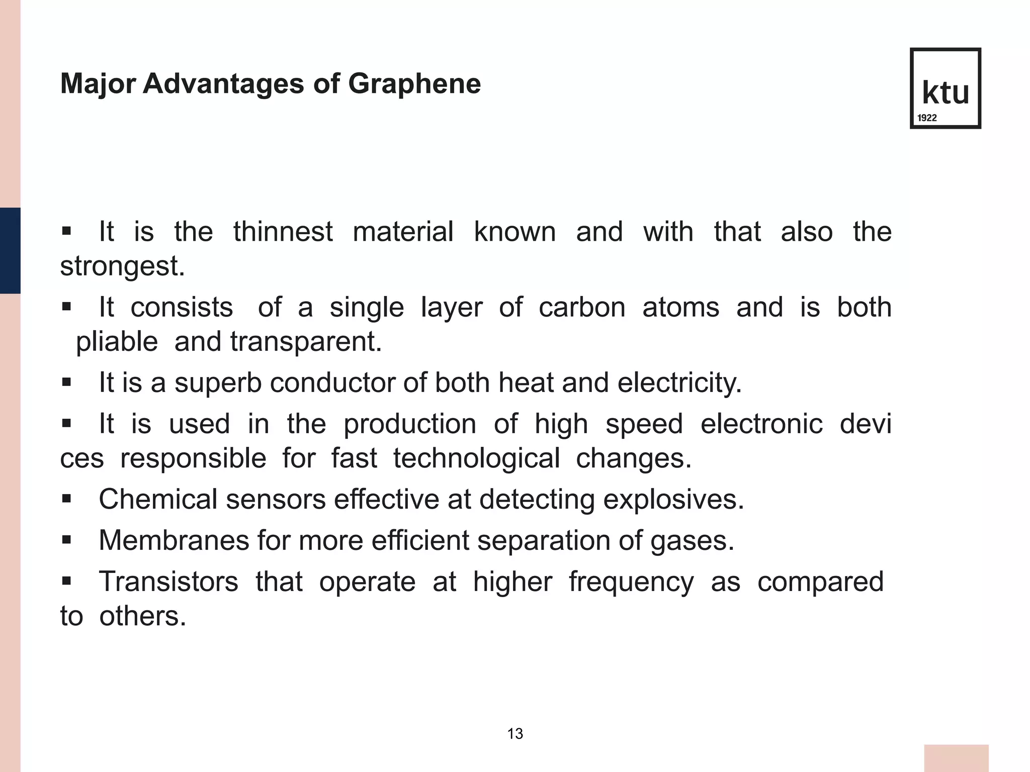 Graphene material for aerospace technology | PPTX