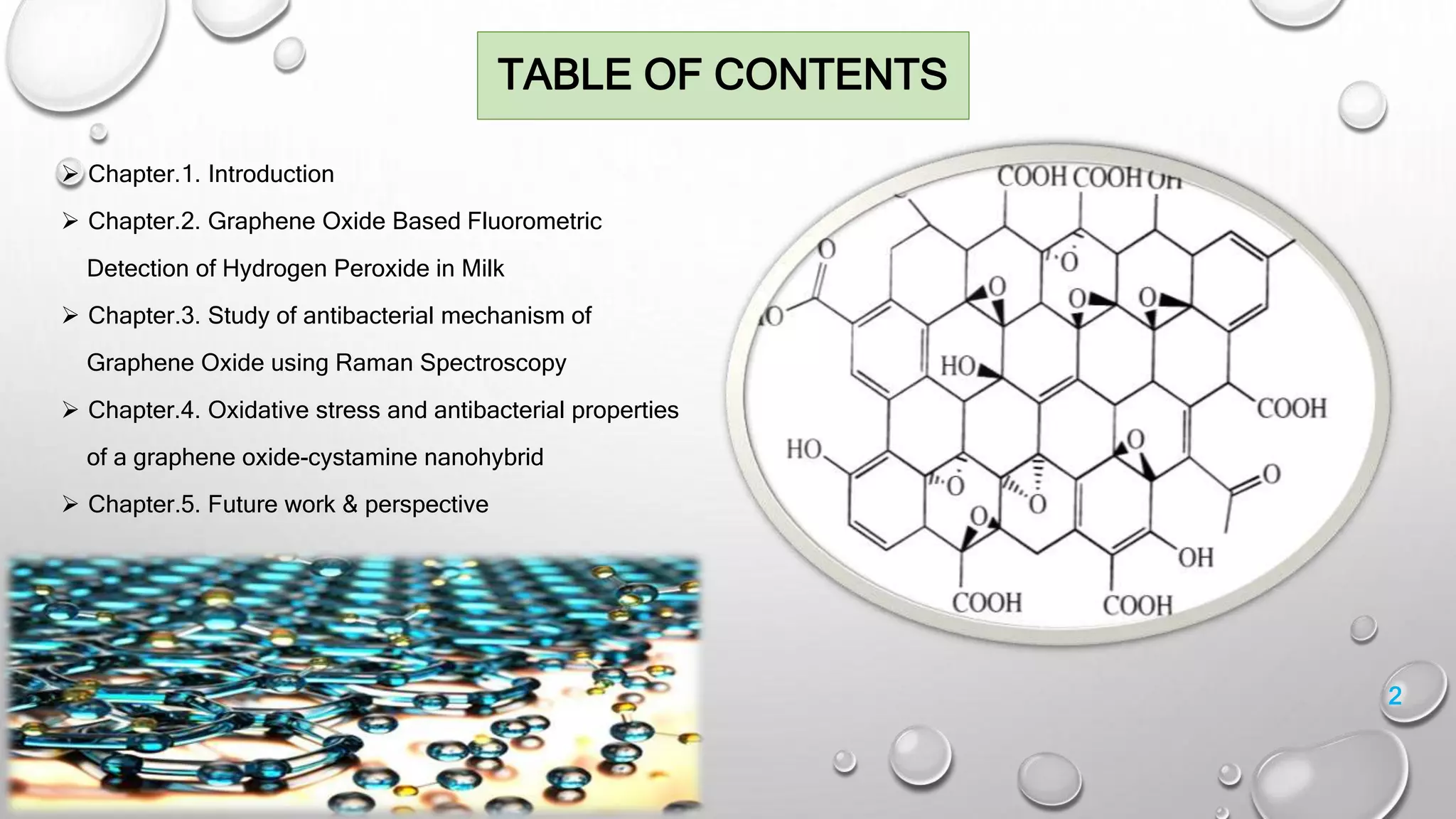 Graphene oxide and its biomedical applications | PPT