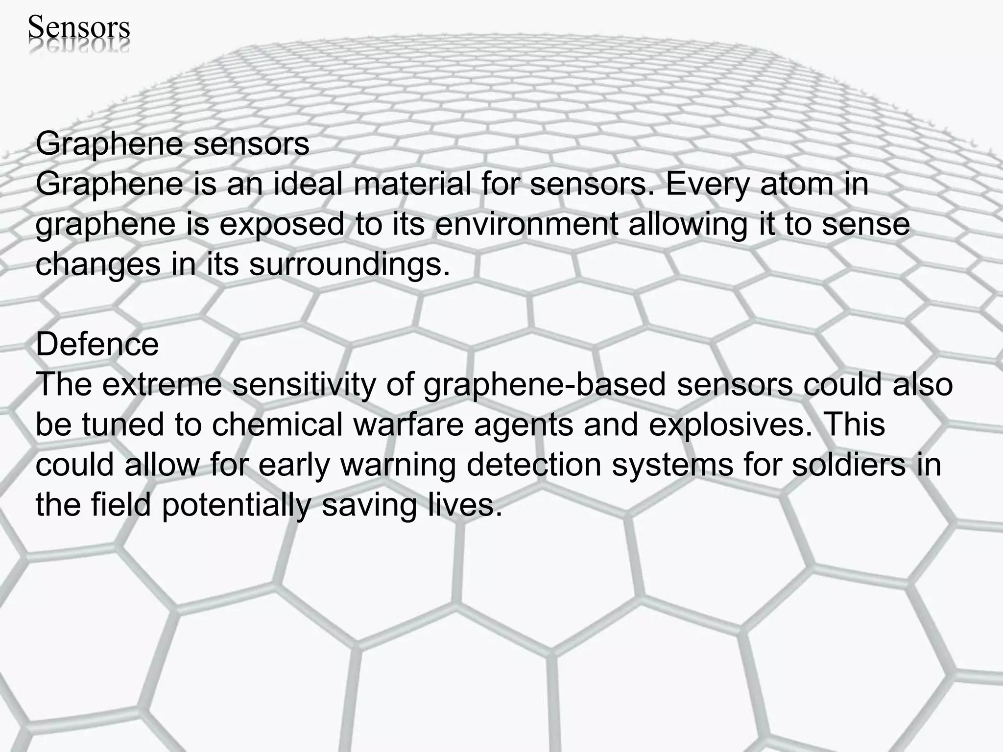 Graphene : Properties and uses | PPTX