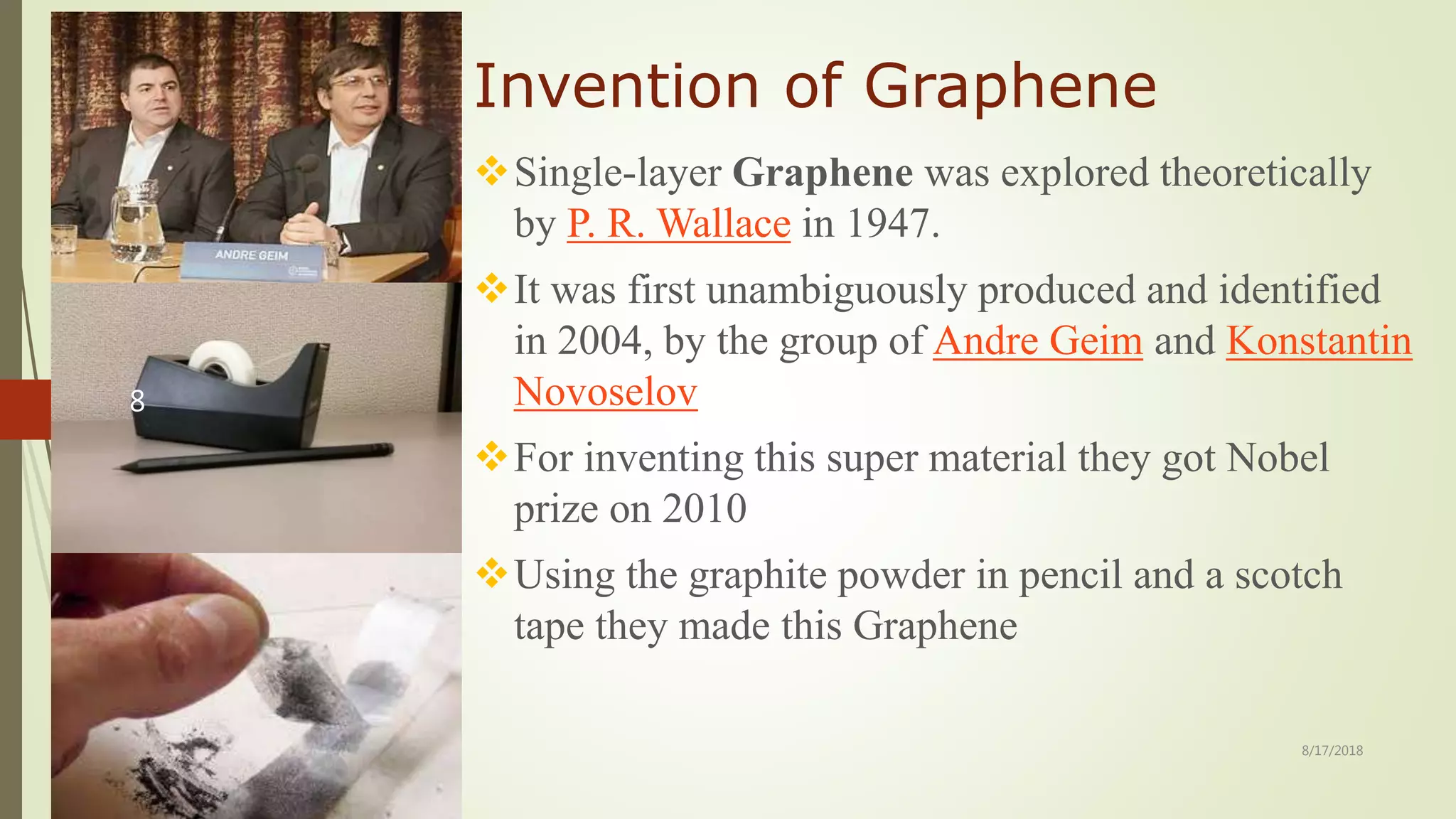 Graphene the future material | PPT