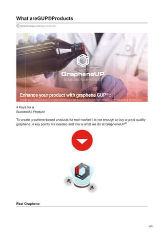 What are Gup-Products | PDF