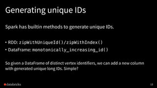 Challenging Web-Scale Graph Analytics with Apache Spark | PDF