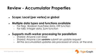 Graph Gurus Episode 11: Accumulators for Complex Graph Analytics | PDF