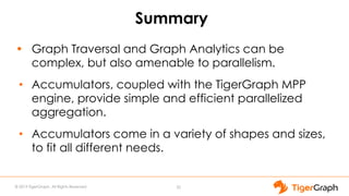 Graph Gurus Episode 11: Accumulators for Complex Graph Analytics | PDF