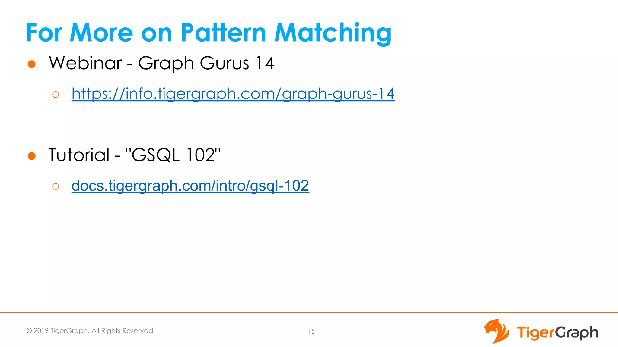 Graph Gurus 15: Introducing TigerGraph 2.4 | PPT