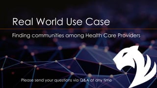 Graph Gurus Episode 6: Community Detection | PPT