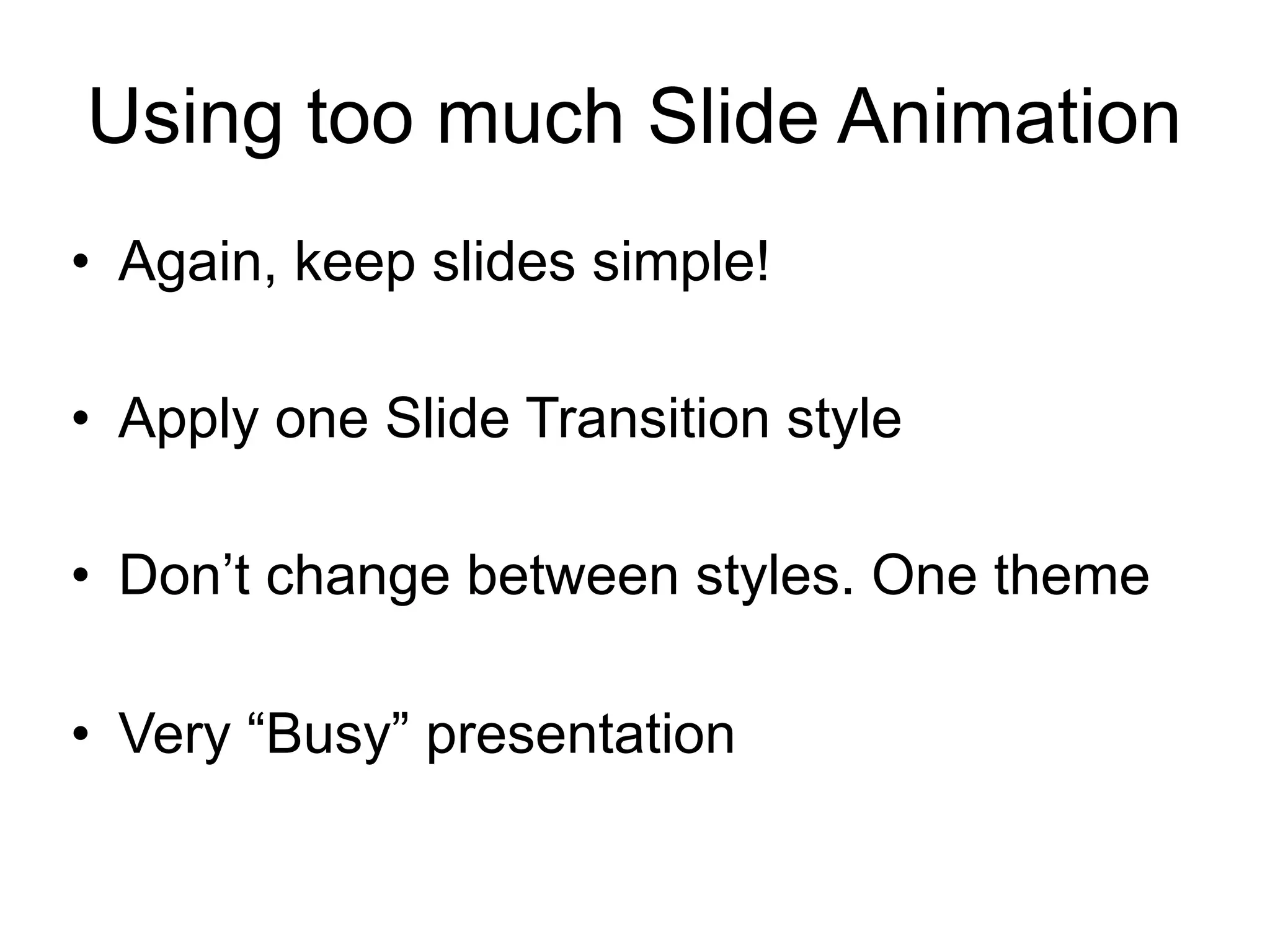 Good presentations vs. Bad presentations | PDF