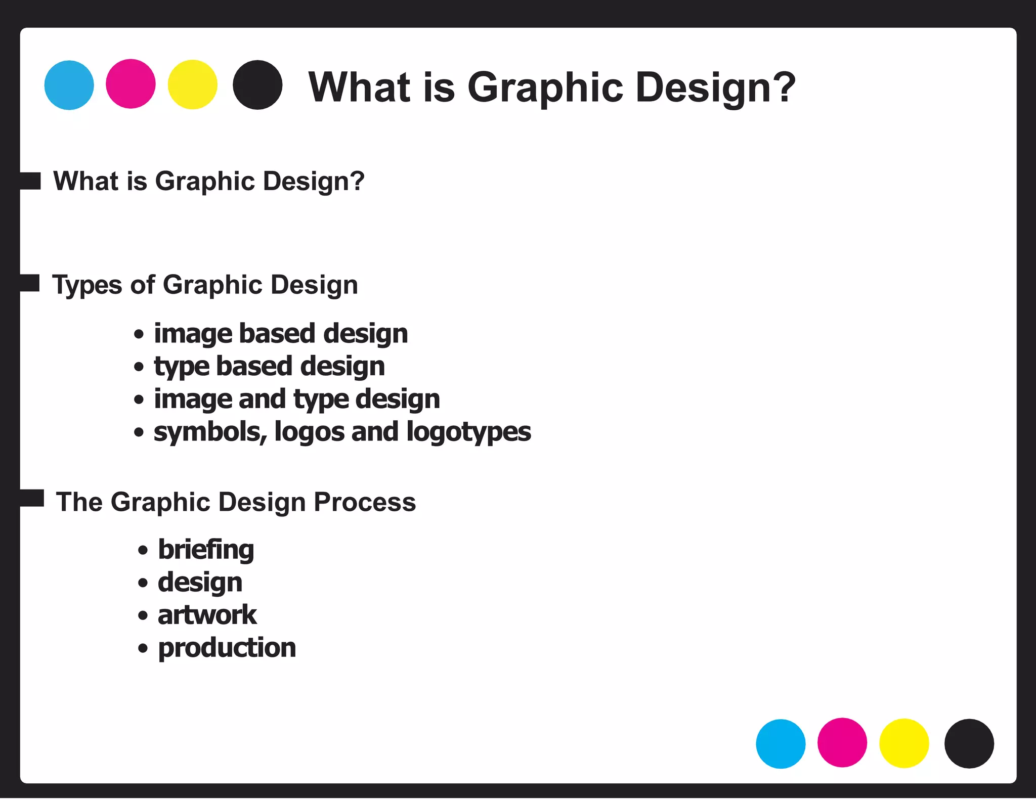 Graphic Designing Introduction | PPTX