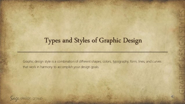 Types and Styles of Graphic Design | PPT