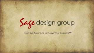 Types and Styles of Graphic Design | Sage Design Group | PDF