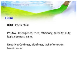 Graphic Designing Psychology of Color | PPT