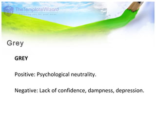 Graphic Designing Psychology of Color | PPT