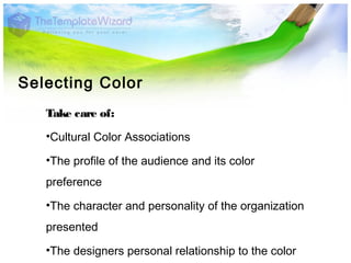 Graphic Designing Psychology of Color | PPT