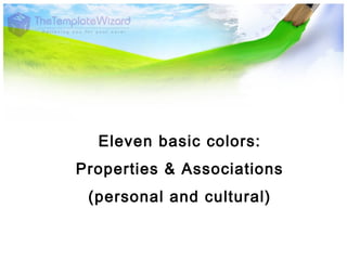 Graphic Designing Psychology of Color | PPT