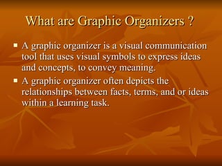 Graphic Organizers | PPT