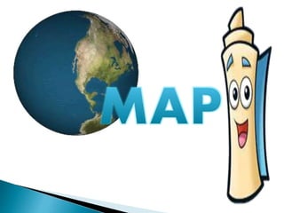 Graphic representation of the earth . maps and globe | PPTX