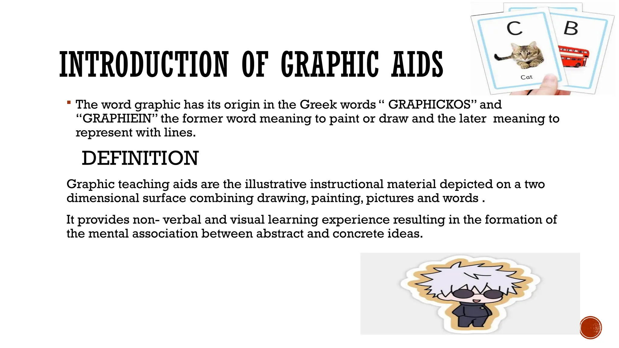 Graphic aids in Audio-visual Aids (CET) .pptx