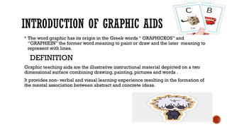 Graphic aids in Audio-visual Aids (CET) .pptx