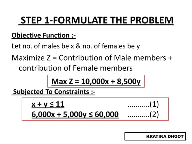 graphical method | PPTX