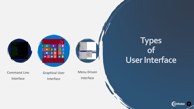 Graphical user-interface | PPTX | Operating Systems | Computer Software and Applications