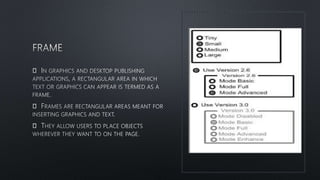 Graphical user-interface (GUI) | PPT