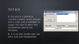 Graphical user-interface (GUI) | PPT