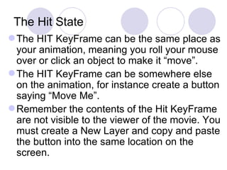 M5 - Graphic Animation - Buttons | PPT | Computer Animation | Computer ...