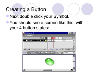 M5 - Graphic Animation - Buttons | PPT | Computer Animation | Computer Software and Applications