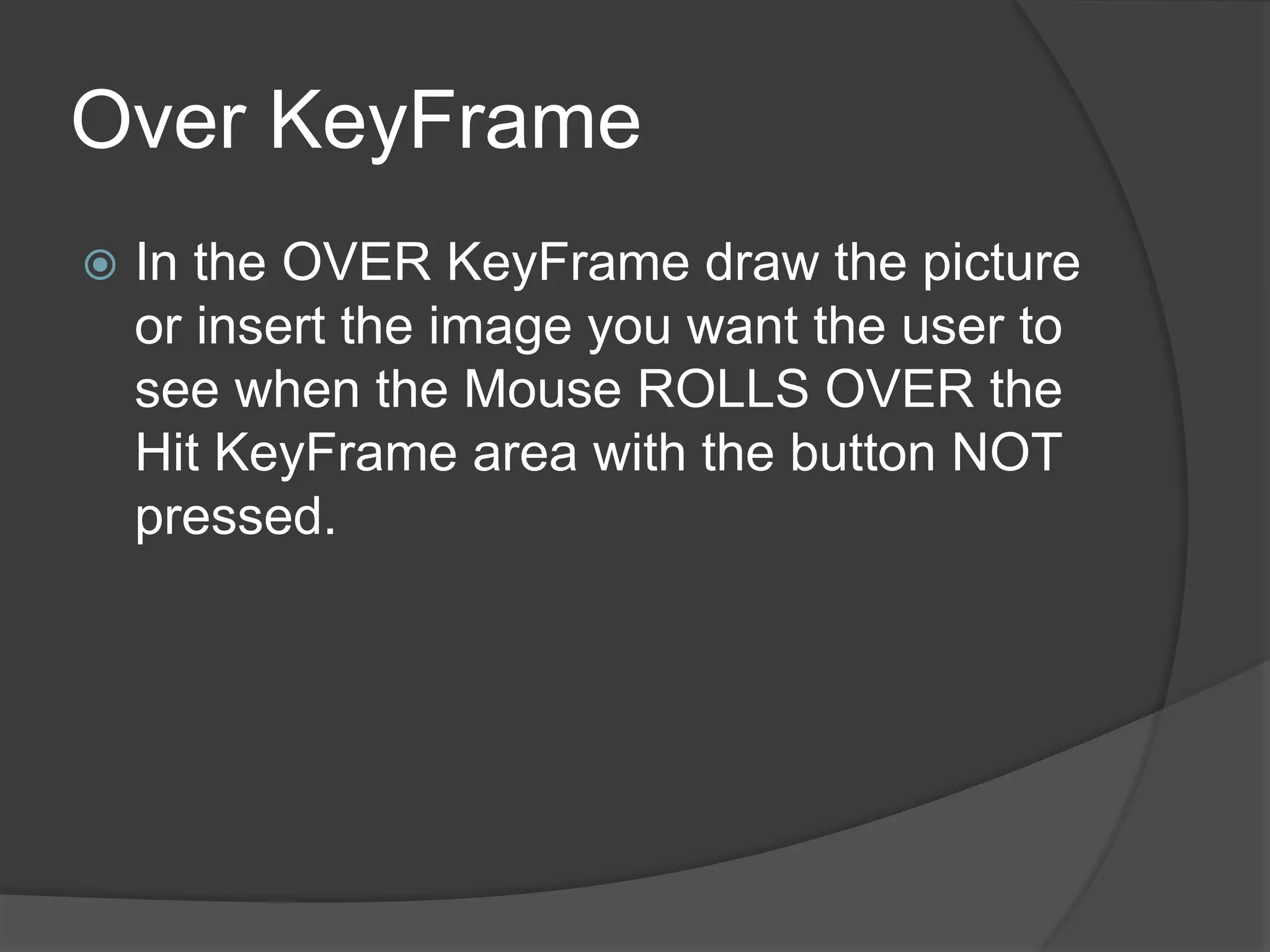 Graphical Animation - Buttons | PPTX | Computer Animation | Computer Software and Applications