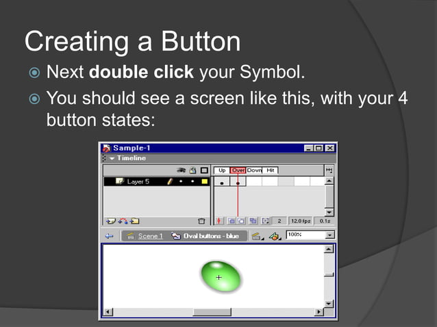 Graphical Animation - Buttons | PPT