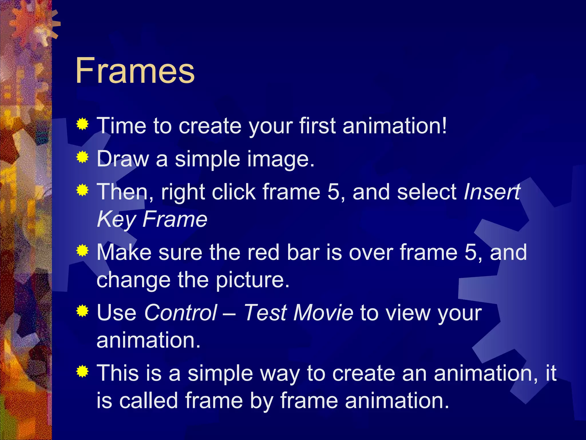 M5 - Graphical Animation - Lesson 1 | PPT