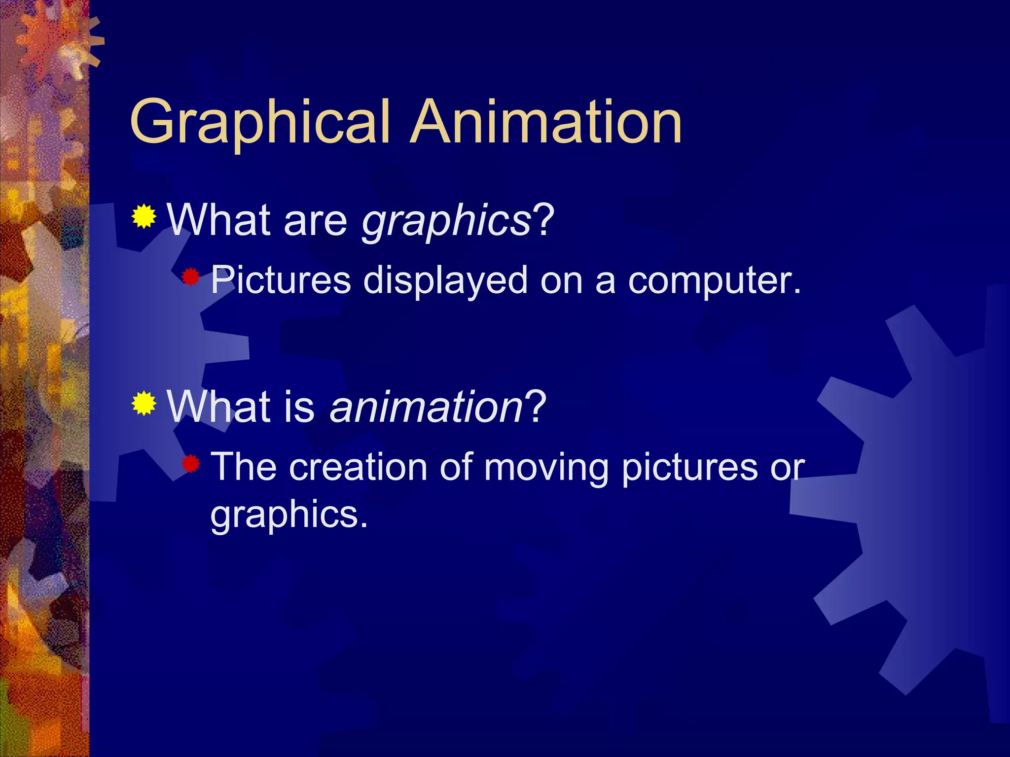 M5 - Graphical Animation - Lesson 1 | PPT