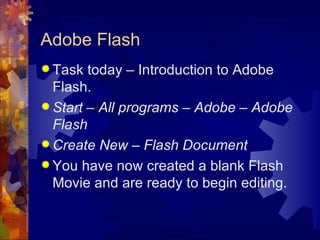 M5 - Graphical Animation - Lesson 1 | PPT