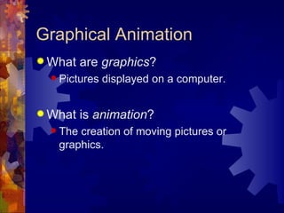 M5 - Graphical Animation - Lesson 1 | PPT