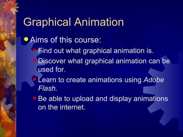 M5 - Graphical Animation - Lesson 1 | PPT