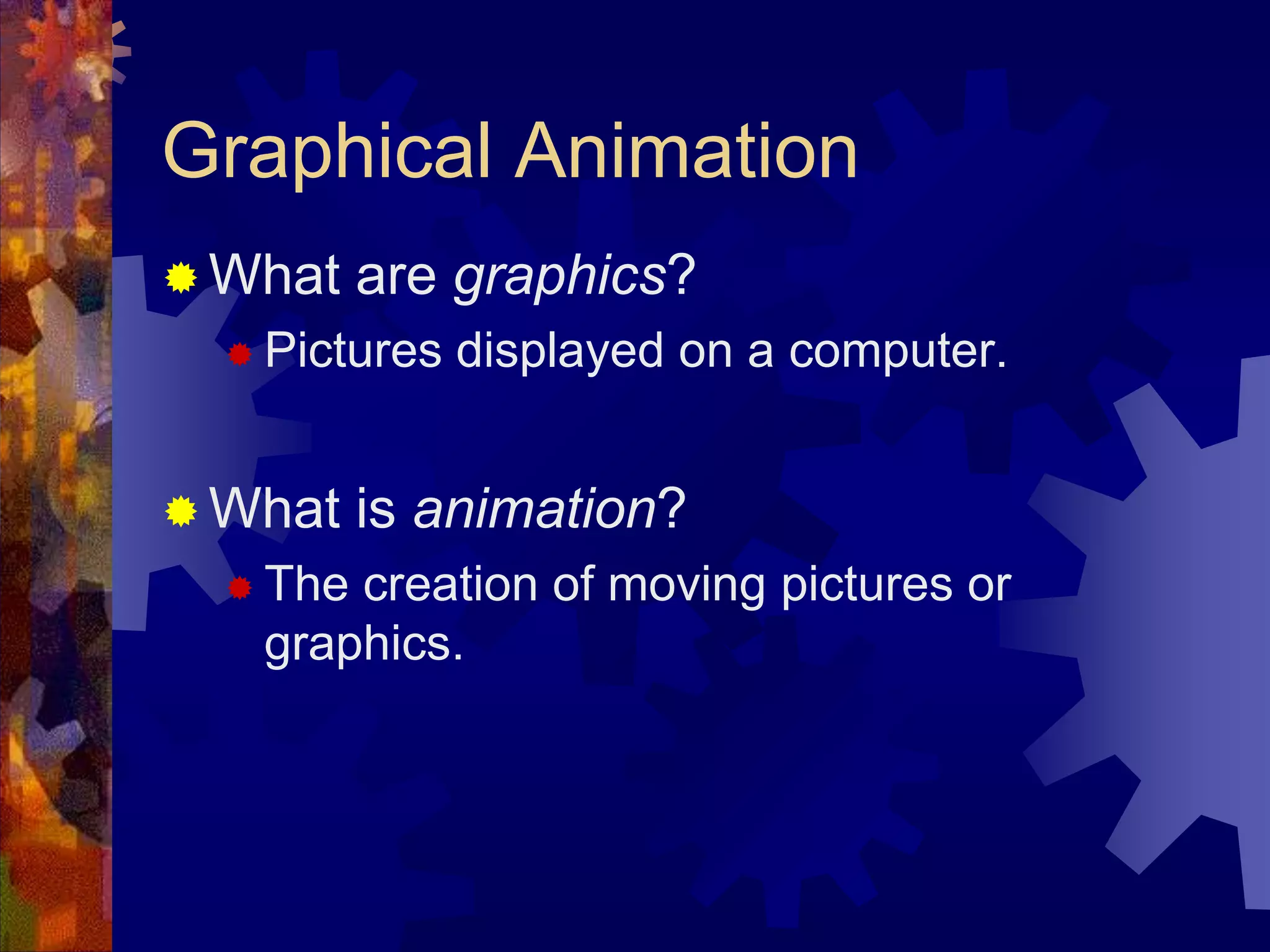 M5 - Graphical Animation - Lesson 1 | PPT