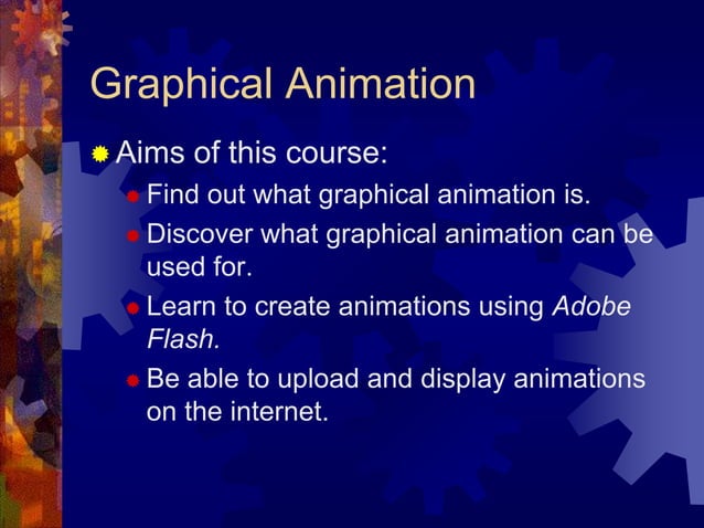 M5 - Graphical Animation - Lesson 1 | PPT