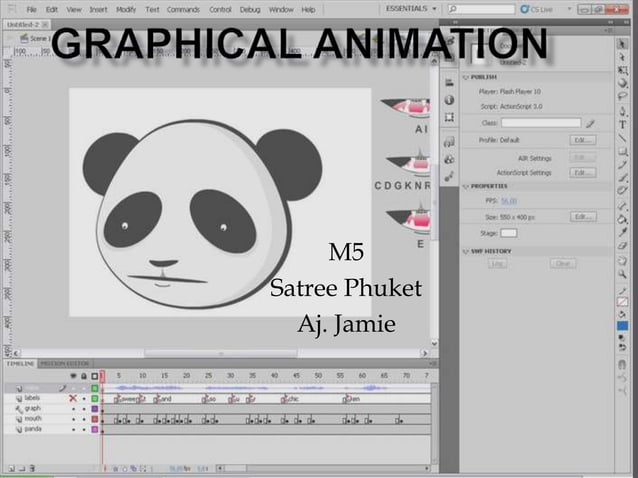 Graphical Animation - Flash Introduction | PPTX