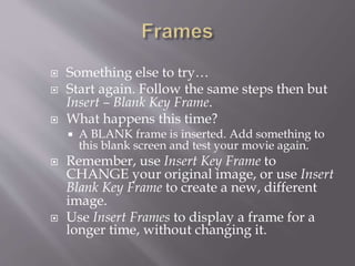 Graphical Animation - Flash Introduction | PPTX