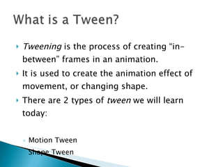 M5 - Graphical Animation - Lesson 2 | PPT