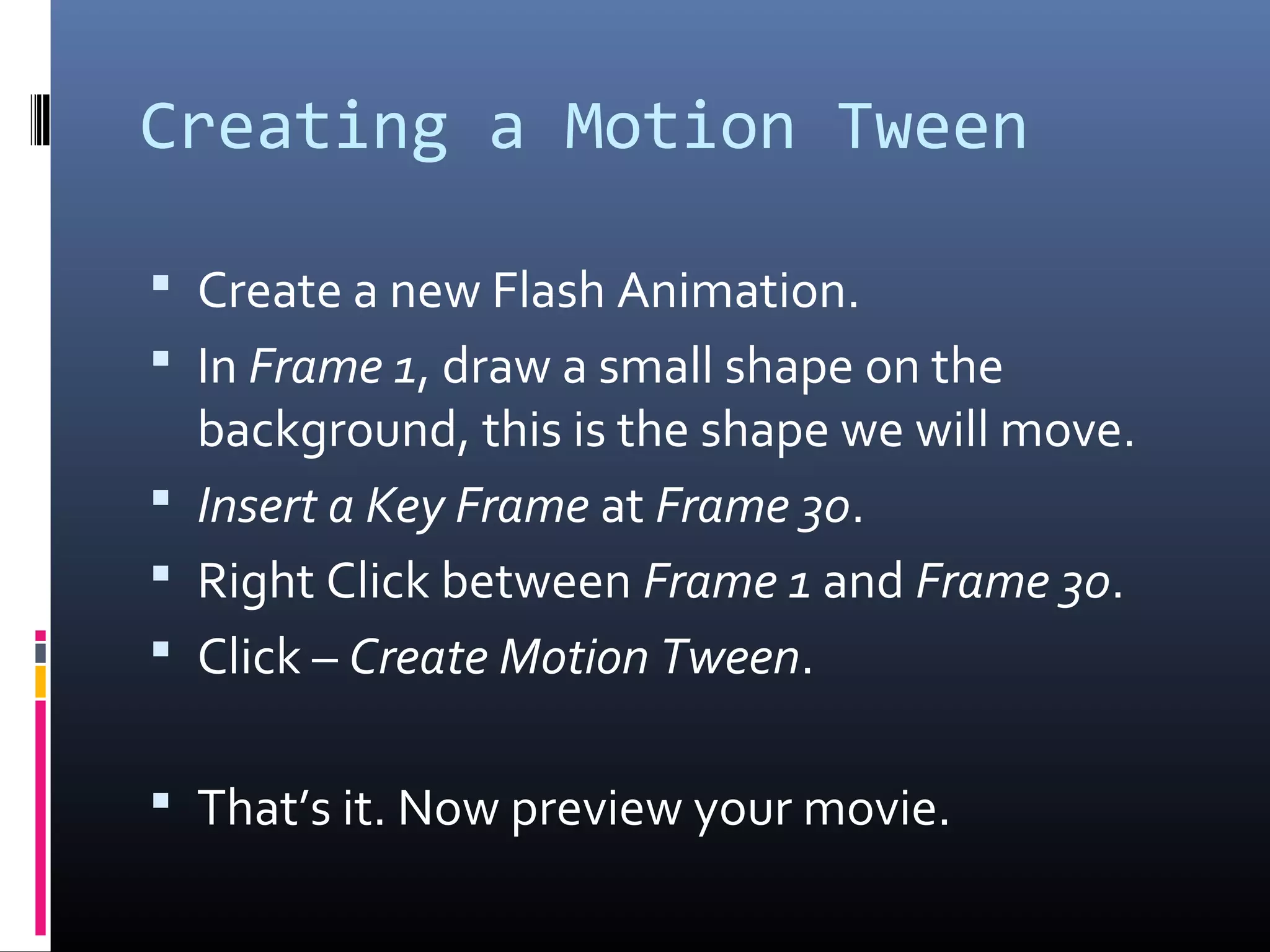 Graphical Animation - Lesson 2 | PPT