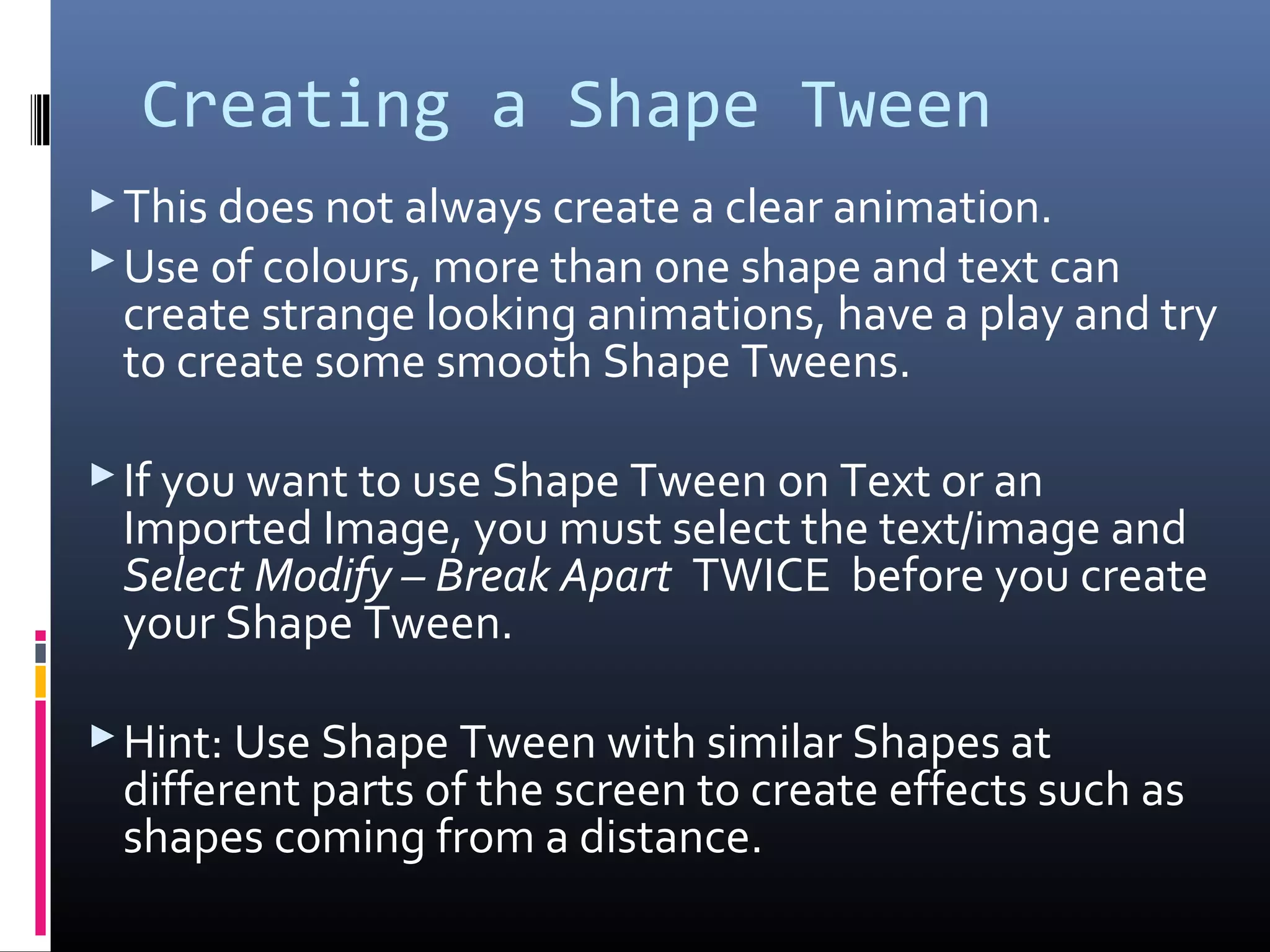 Graphical Animation - Lesson 2 | PPT