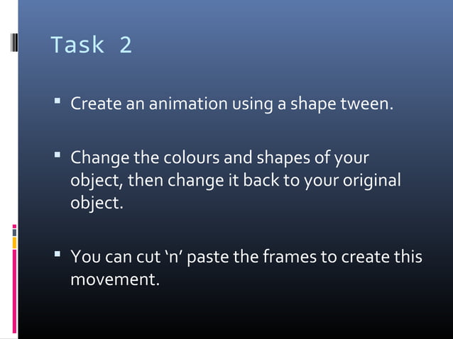 Graphical Animation - Lesson 2 | PPT