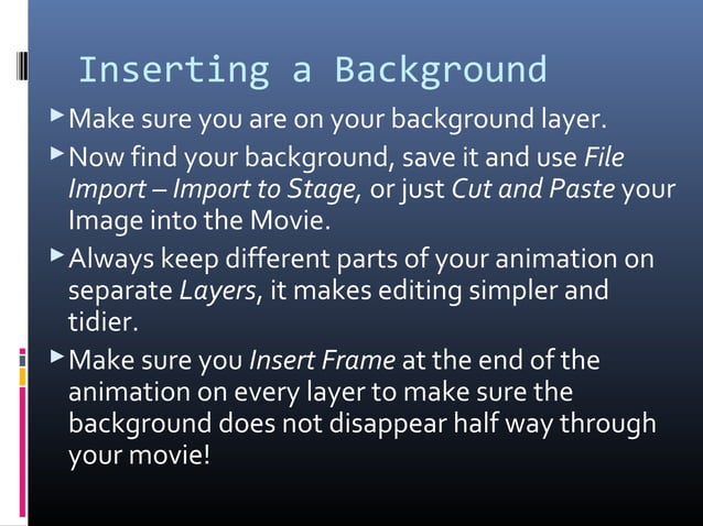 Graphical Animation - Lesson 2 | PPT